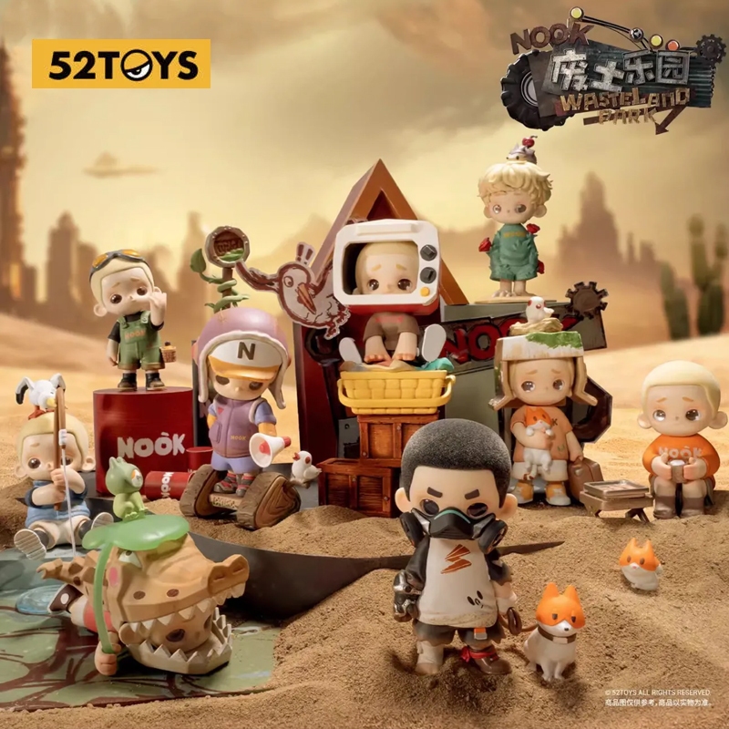 Original 52TOYS Nook Wasteland Park Series Action Figure Model Toy ...