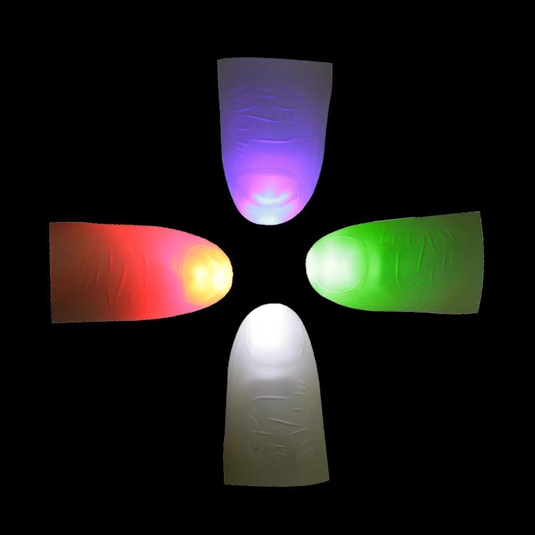 LED Finger Lamp Thumbs Light Magic Light up Finger Magic Trick, Fake ...