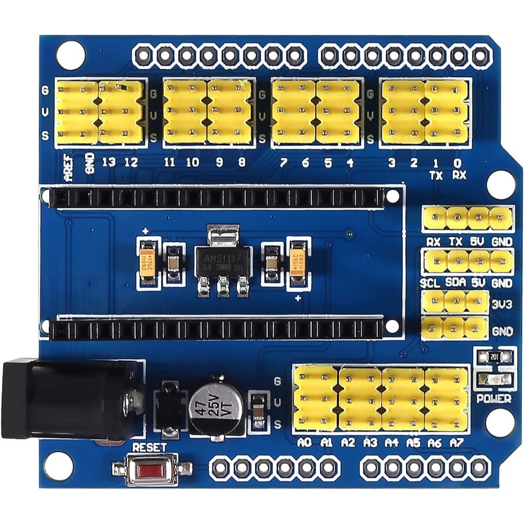 Nano Uno R3 Prototype Shield Io Extension Board Multi Purpose Expansion Module For Arduino