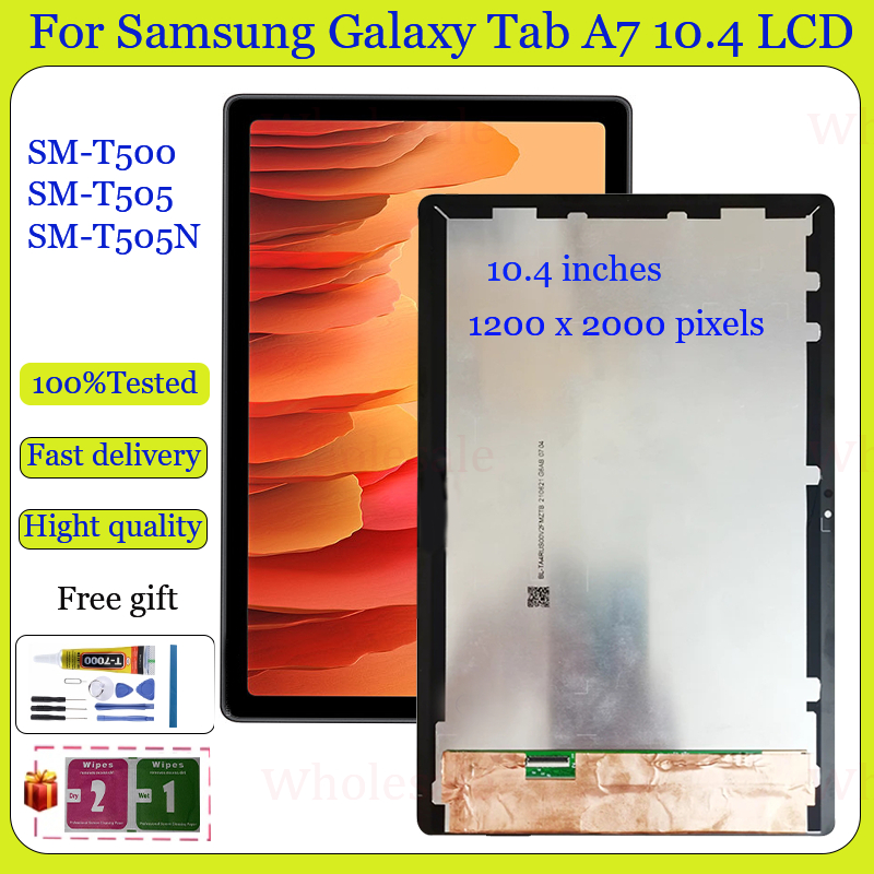 For Samsung Galaxy Tab A7 10.4 (2020) T500 T505 LCD Display Touch ...