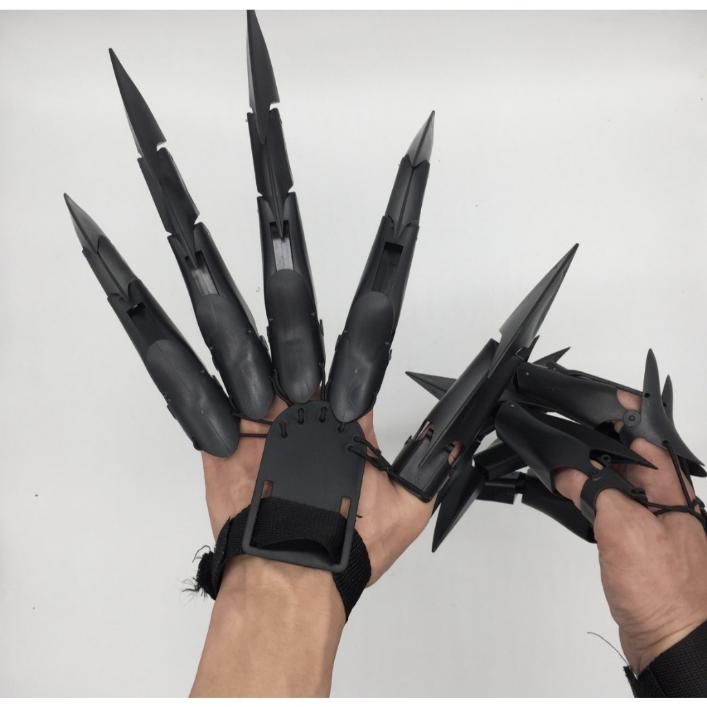 ZW Halloween Articulated Fingers Extensions Halloween Finger Decoration ...