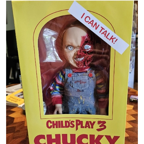 Mezco Chucky Chucky Chucky ghost doll half rotten face 15 inches ...