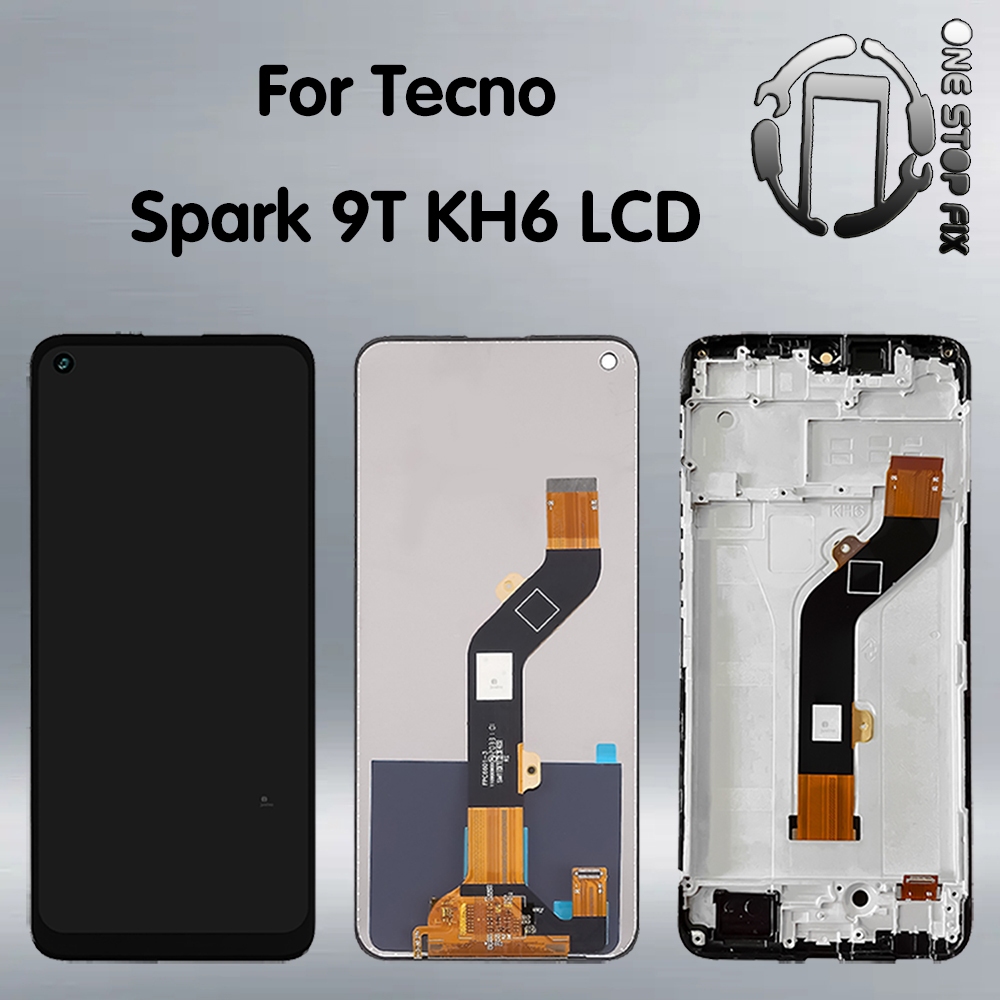 For Tecno Spark 9T KH6 LCD Display Touch Screen Digitizer Assembly ...