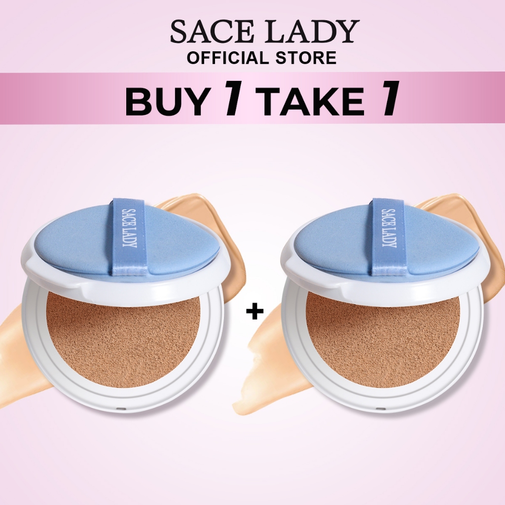 SACE LADY Waterproof BB Cushion Refill Oil Control Foundation Hydrating ...
