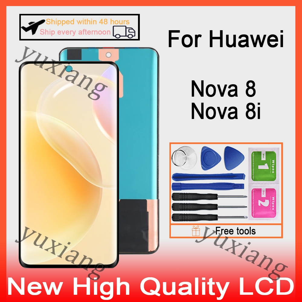 Original OLED Huawei Nova 8 Nova 8i 8 SE Youth LCD Display Touch Screen Digitizer Replacement ...
