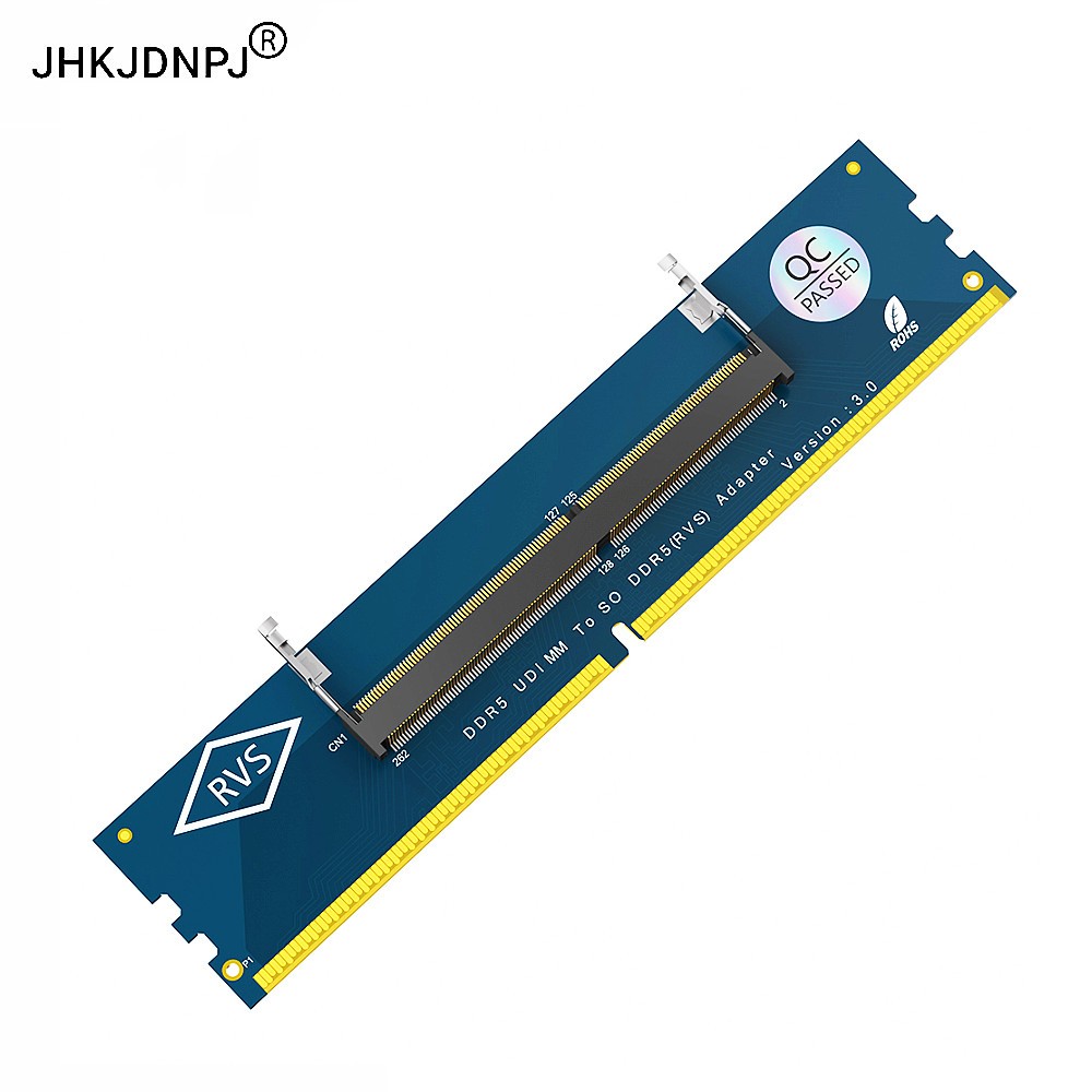 Laptop Ddr5 Ram To So Ddr5 U Dimm Desktop Adapter Memory Tester So Ddr5 To Ddr5 U Dimm