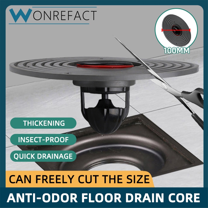 Universal Floor Drain Core 100mm Large Size Odor And Insect Proof Floor ...