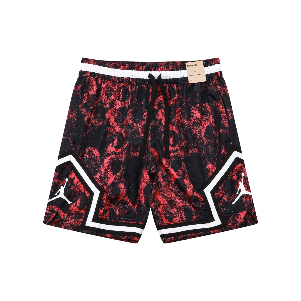 Men Sports Basketball Shorts/American Jor/don/Dark Red/Summer ...