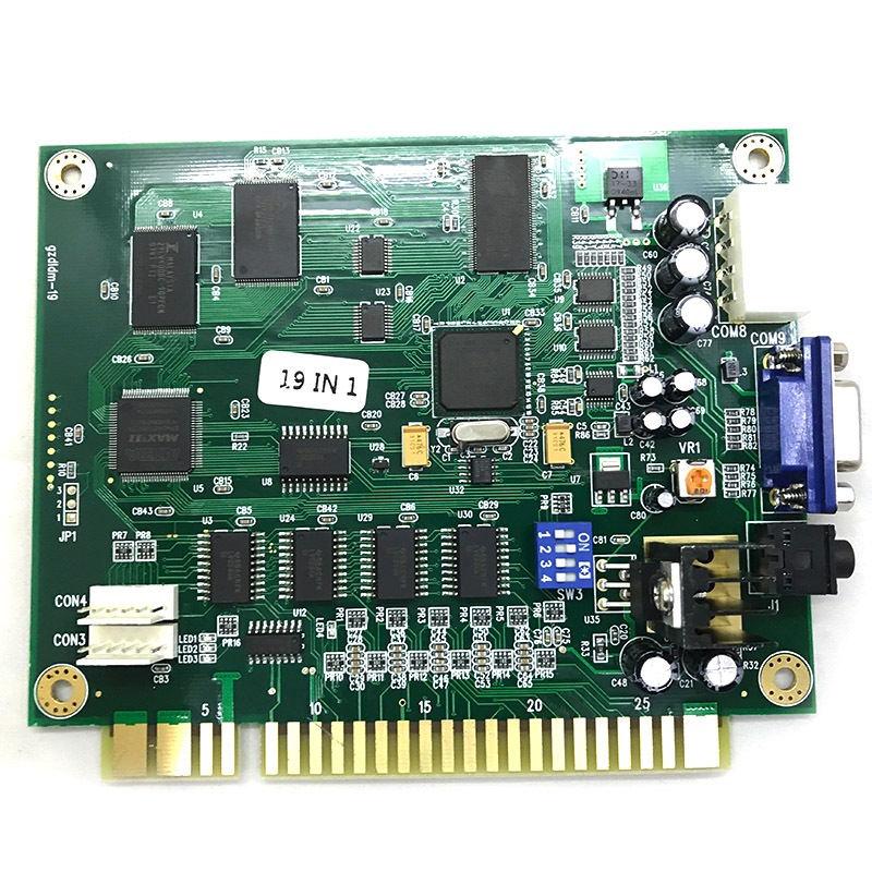 19 in 1 Classical Arcade Games Board Horizontal Jamma Multi Game PCB ...