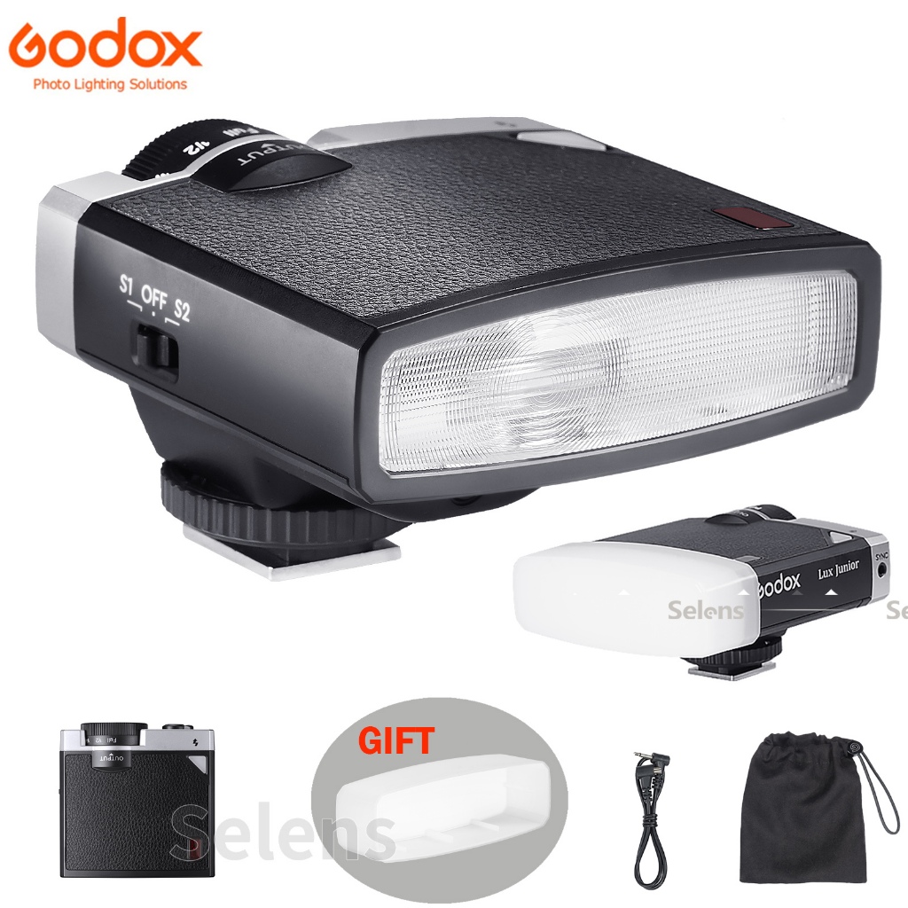 Godox Lux Junior Retro Flash Portable Small Top Automatic Flash ...