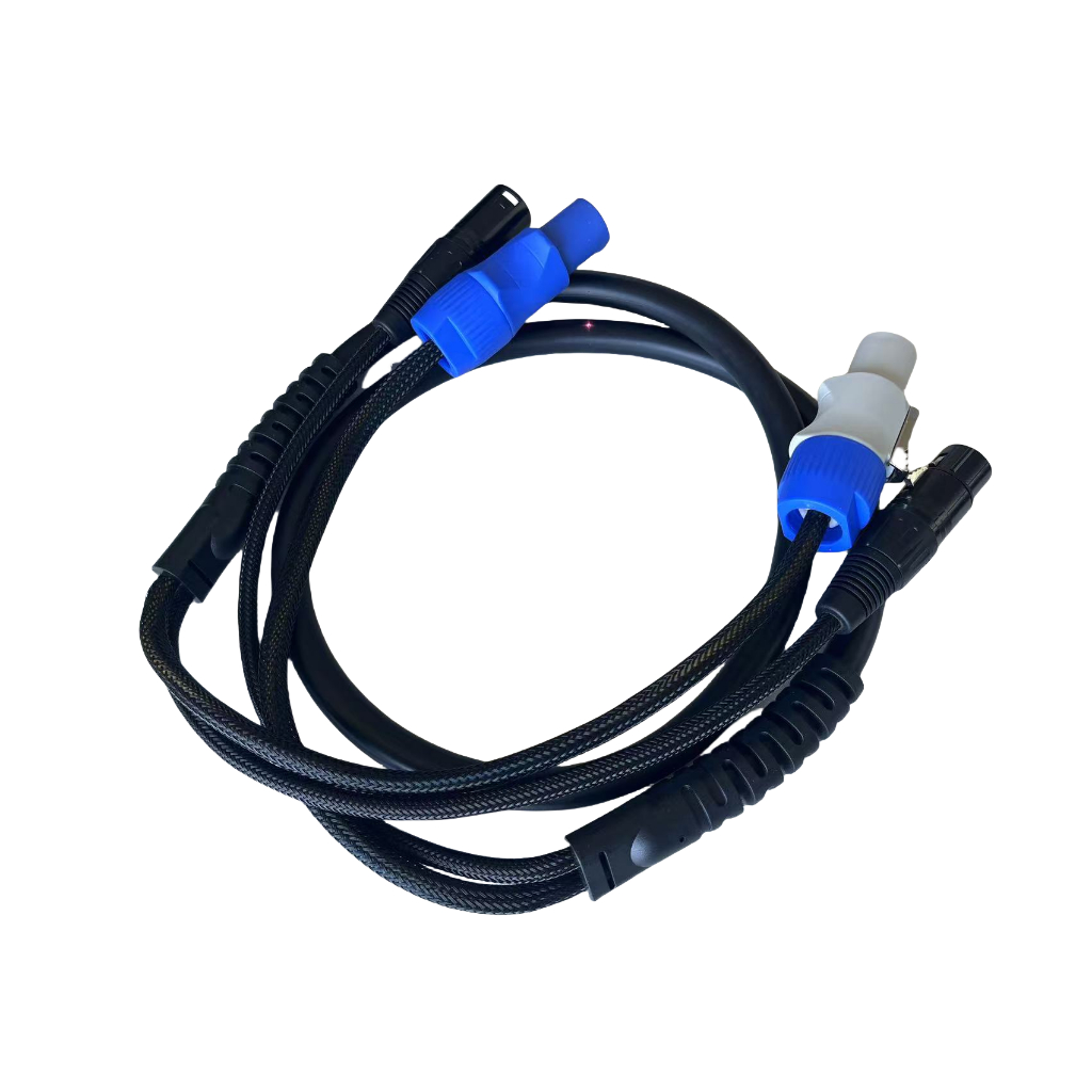 RALINTA Compatible Power and DMX Cable, powercon plus dmx cable set for ...
