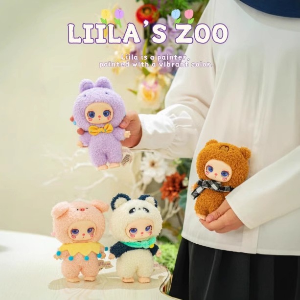 Liila's Lucky Cat V2 plush series Liila's zoo blind box ornaments cute doll gifts | Shopee ...