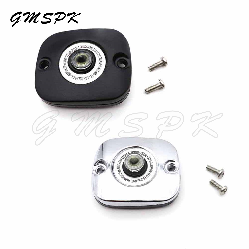 Motorcycle Front Brake Master Cylinder Cover Pump Cap Fit for Harley ...