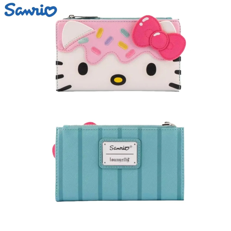 New Sanrio Hello Kitty Loungefly Wallet Clutch Purse Women'S Purse Card ...