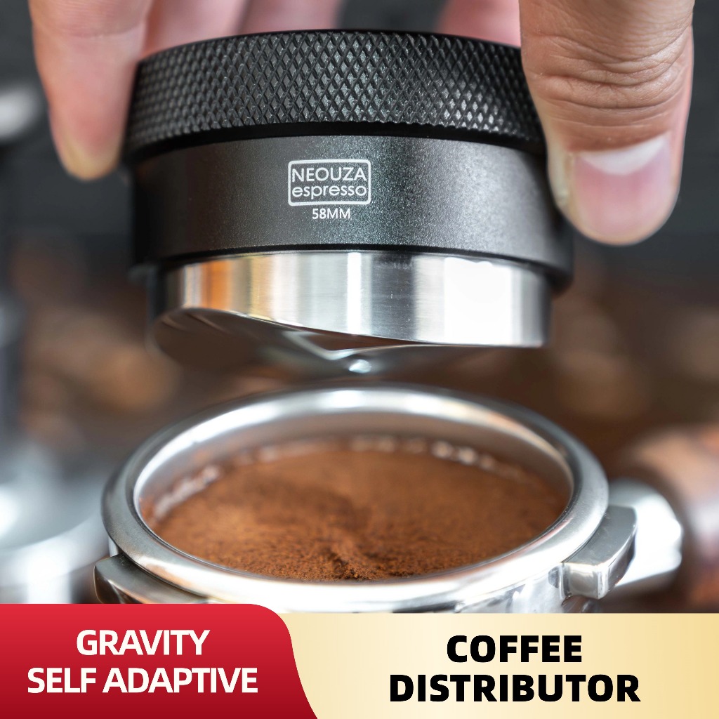 NEOUZA Coffee Gravity Adaptive Distributor for Espresso Portafilter ...