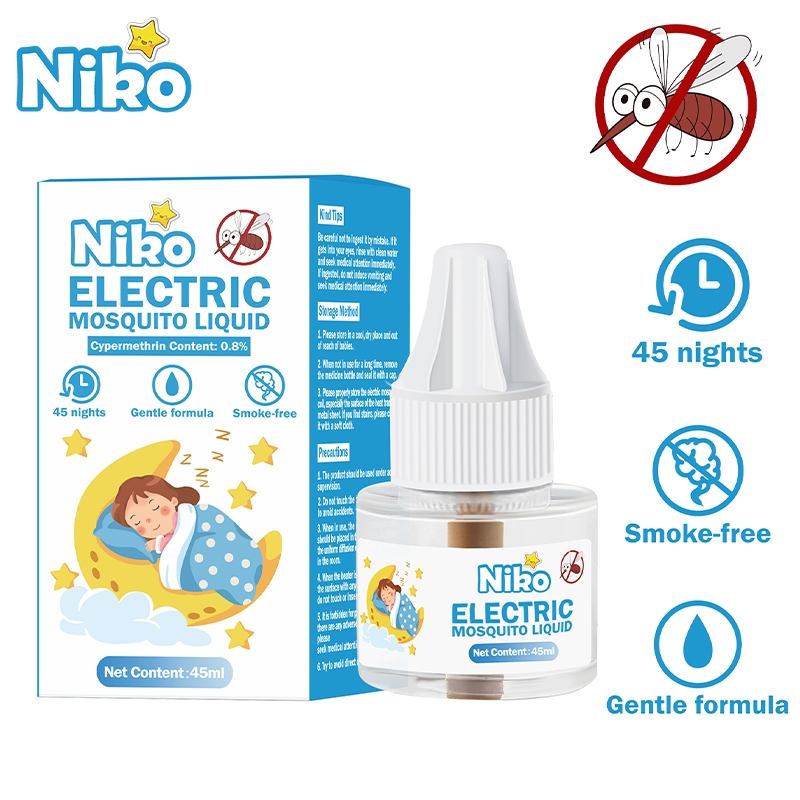 NIKO Electric Mosquito Repellent for Baby Tasteless Smokeless Safety ...