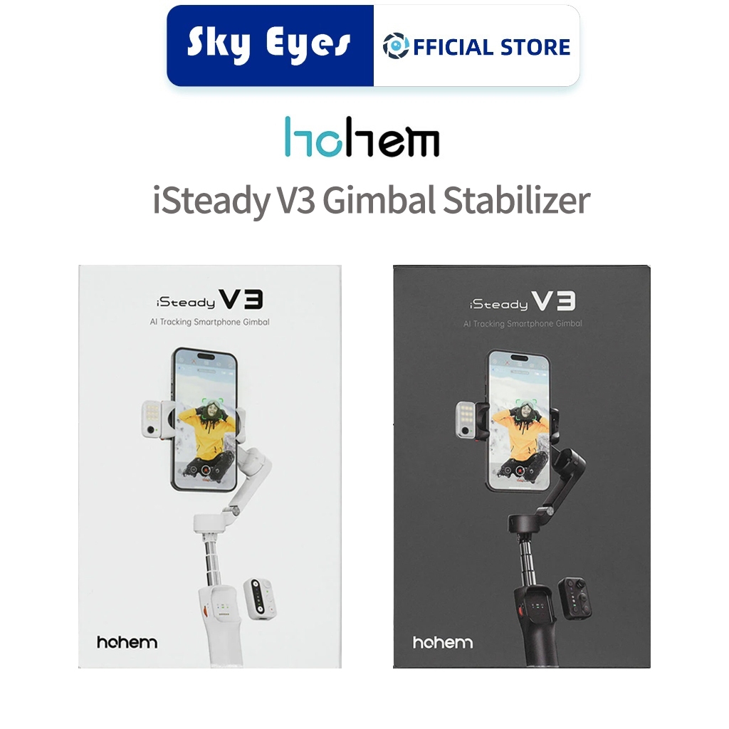 hohem iSteady V3 Gimbal Stabilizer with Magnetic AI Tracker,3-Axis ...