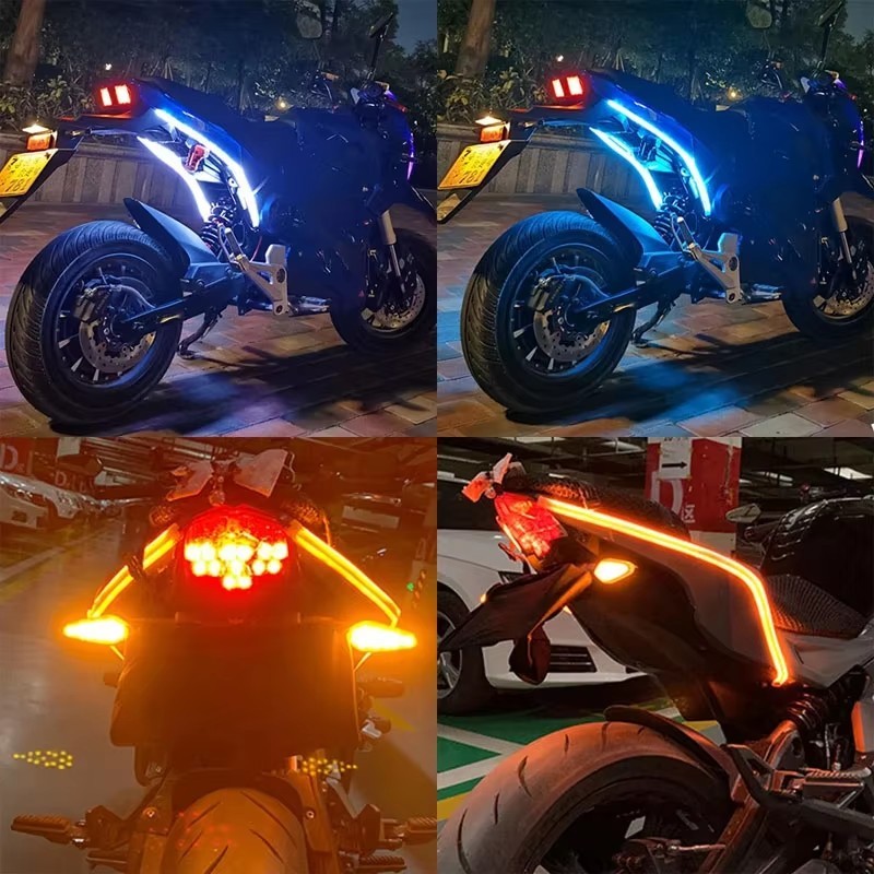 Motorcycles and automobiles LED DRL Daytime Running Lights, Tail Light ...