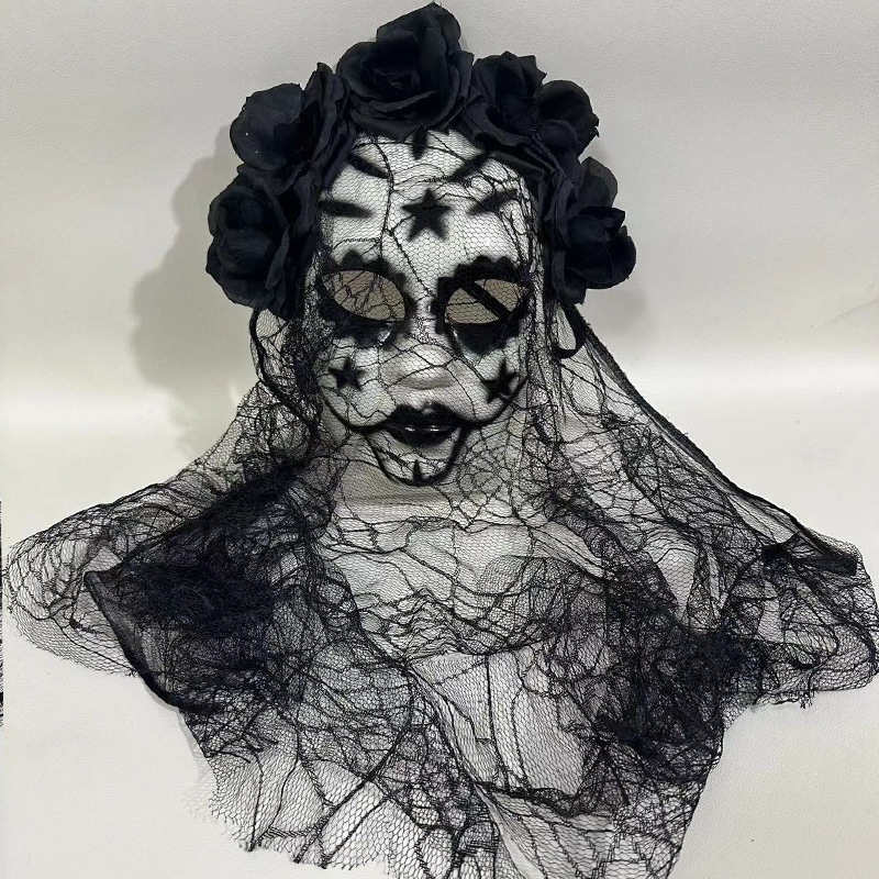 Halloween Horror Undead Mask Spooky Scary Makeup Party COS Props ...