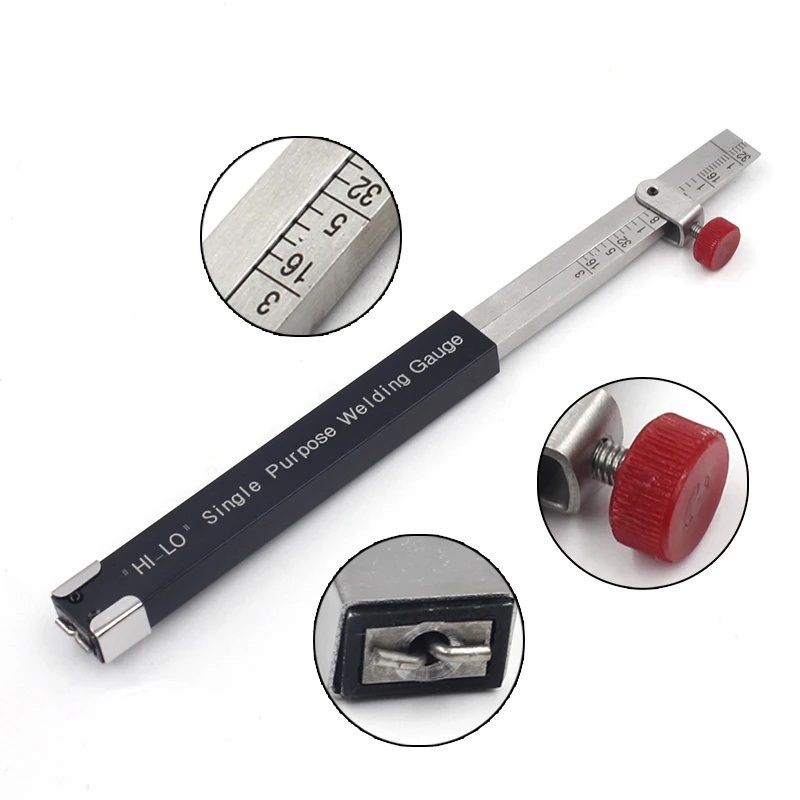 Internal Hi-Lo Welding Gage Small Height Gauge Metric reading Level ...