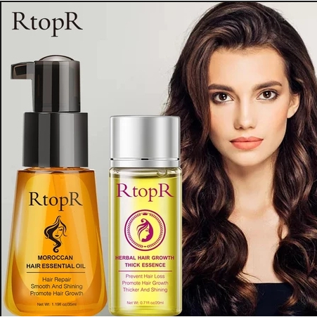 RtopR Hair Growth Care Set Moroccan Hair Loss Prevention Product Hair ...