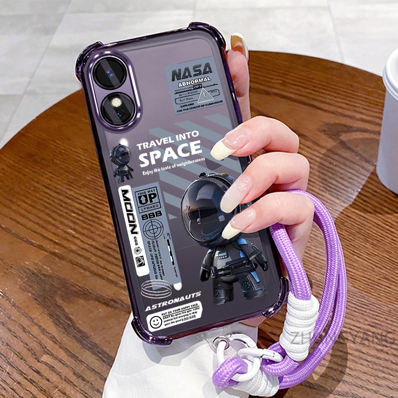 Case For OPPO A18 A38 A17 A17K Four corner electroplated anti drop ...