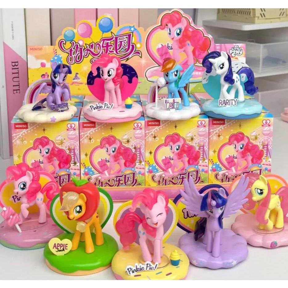 MINISO My Little Pony Sweety Paradise Blind Boxes Toy Collection Gift ...