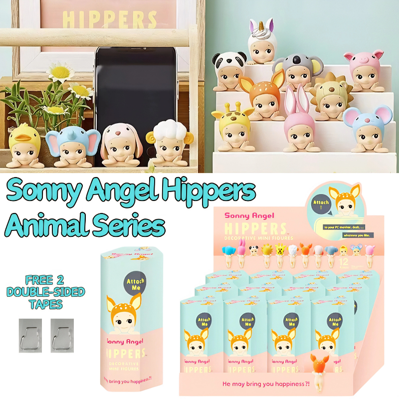 Sonny Angel hippers animal series mystery box free replacement double ...