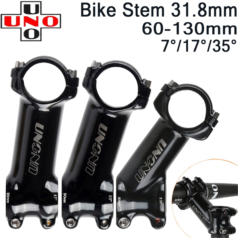 UNO Stem 7°/17°/25°/35° Ultralight Aluminum Alloy Bicycle Stem Length ...