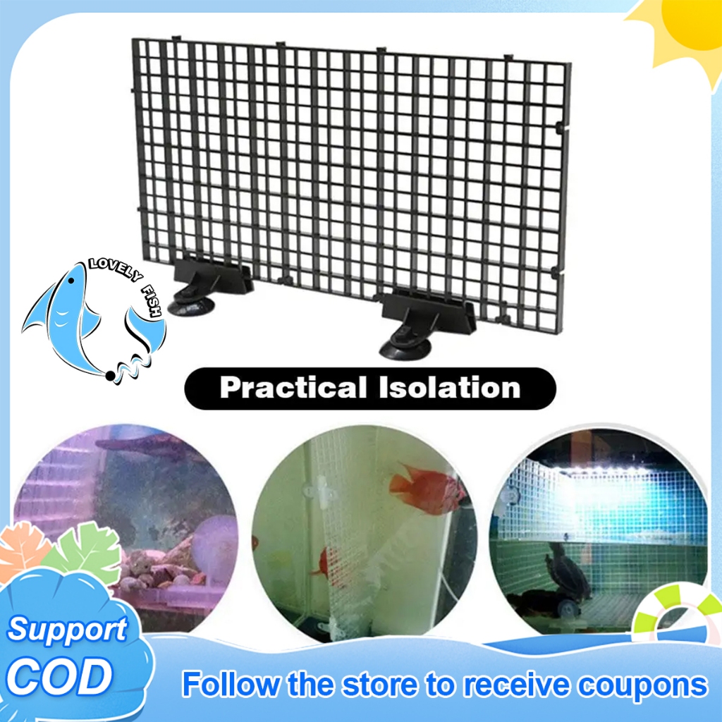 Aquarium Filtration Grid Plate Isolation Board Fish Tank Divider ...