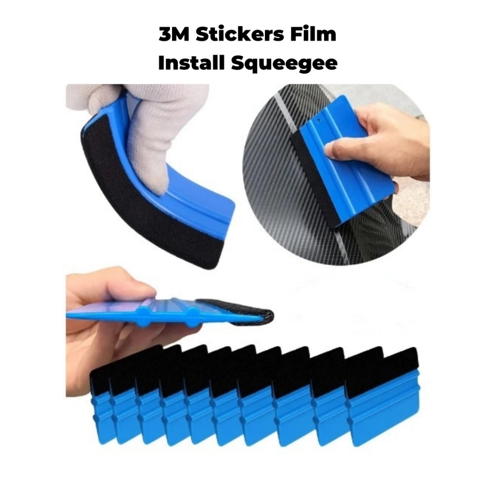 Stickers Film Install Squeegee Felt Edge Scraper Car Vinyl Carbon Fiber ...