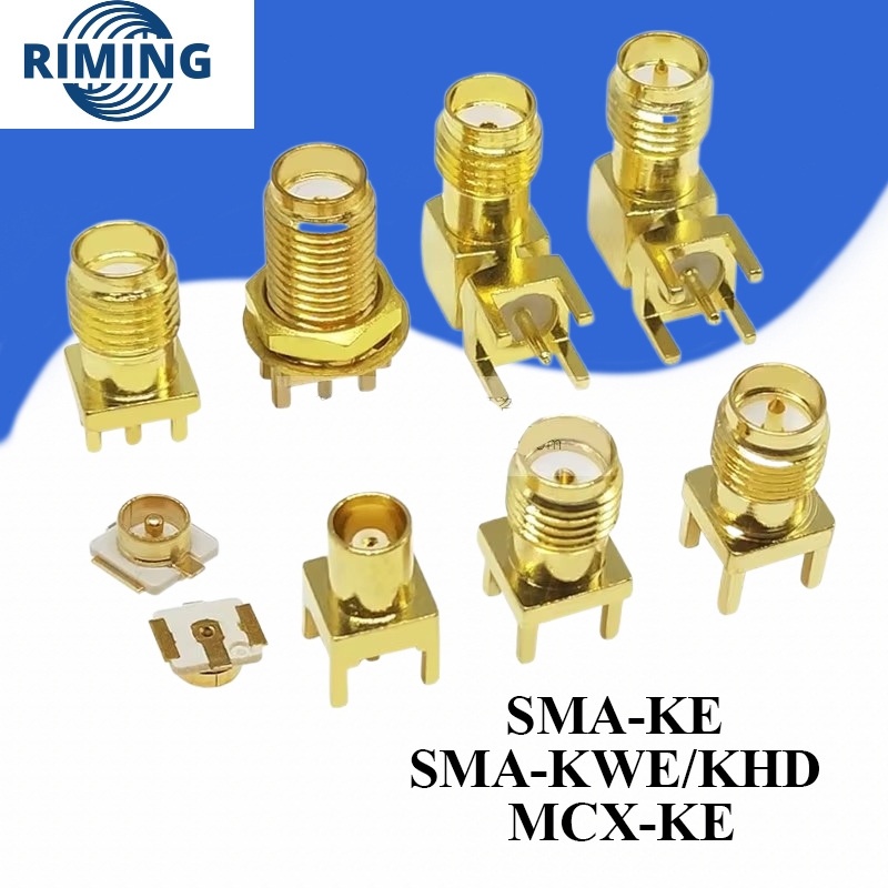 5PCS SMA-KE SMA-KWE/KHD MCX-KE Calipers Outer Spiral Inner Hole RF Antenna Pedestal Seat ...