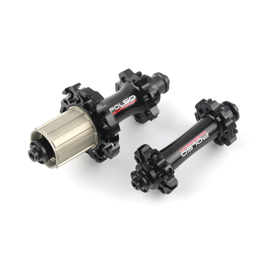 POLSO Straight Pull Road Bike Hub 16H 21H QR Carbon Spoke Road Bicycle ...