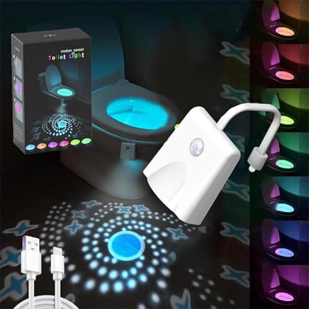 Toilet Lights Inside Toilet, Toilet Light Motion Sensor, Led Toilet ...
