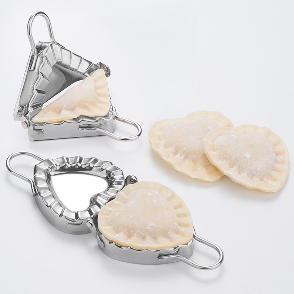 Stainless Steel Dumpling Ravioli Maker Press,Pierogi Mold - Wonton ...