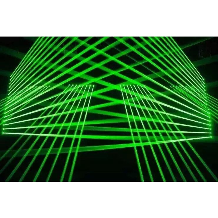 Full Color 8-Eye Rotating Mobile Laser Stage Laser Light Bar KTV Disco ...