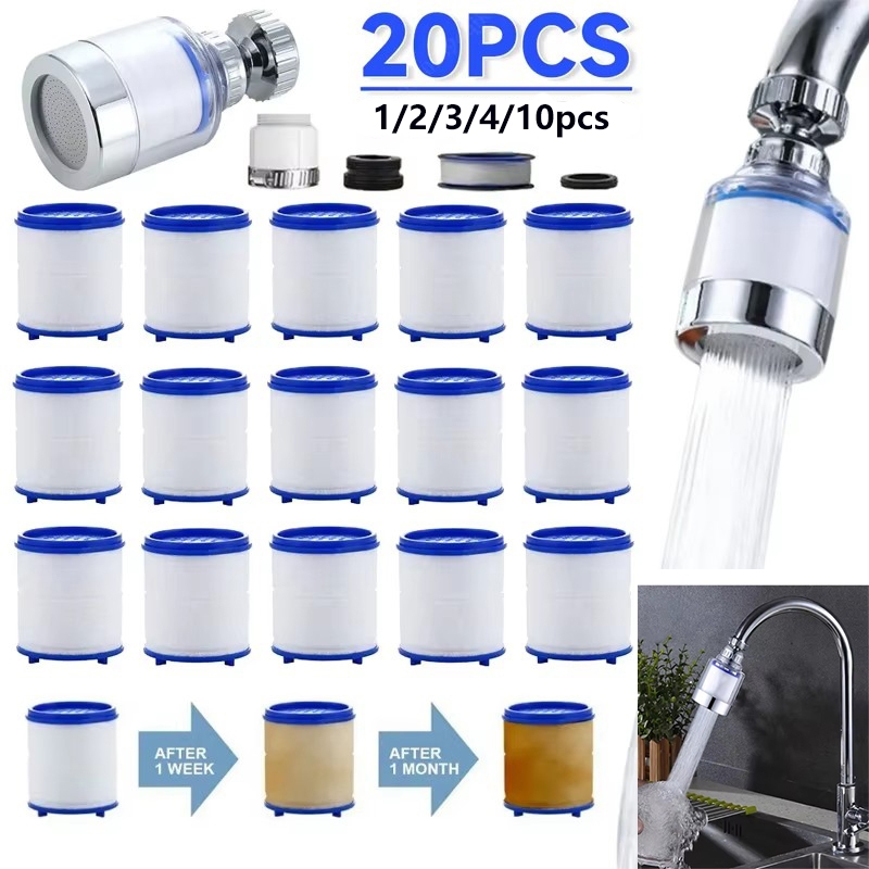360 Degree Rotating Splash Filters Faucet Adapter Faucet Water Clean ...