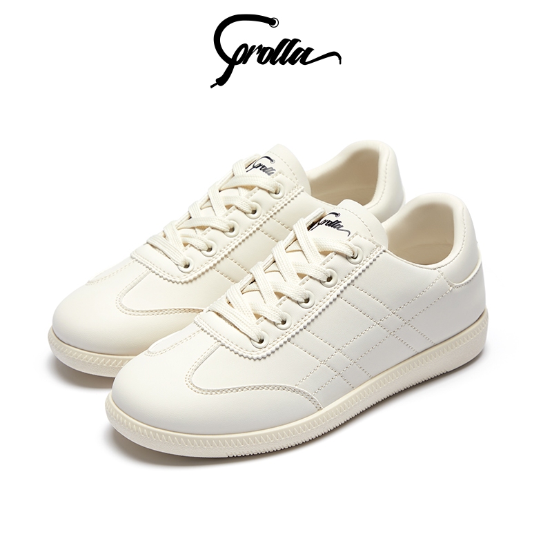 Corolla Samba Women's White and Black Sneakers Work Shoes - Lightweight ...
