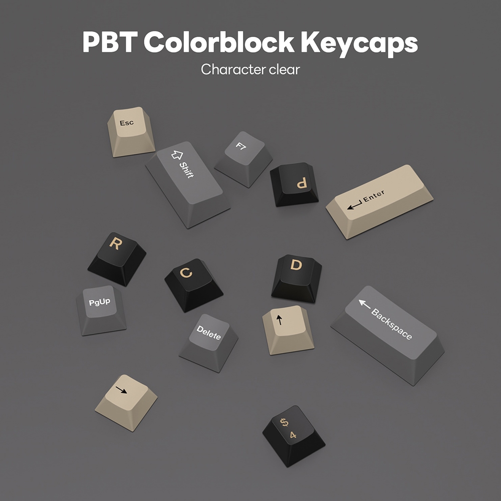 New RK Royal Kludge RKR75 Phantom Gasket Wired Mechanical Keyboard ...