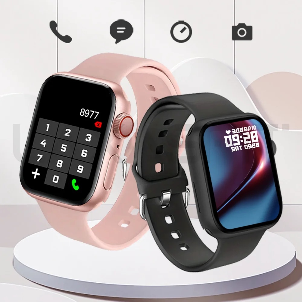 2025 Laxasfit S9 Max Smart Watch BT Call Music Sleep Monitoring Sports ...