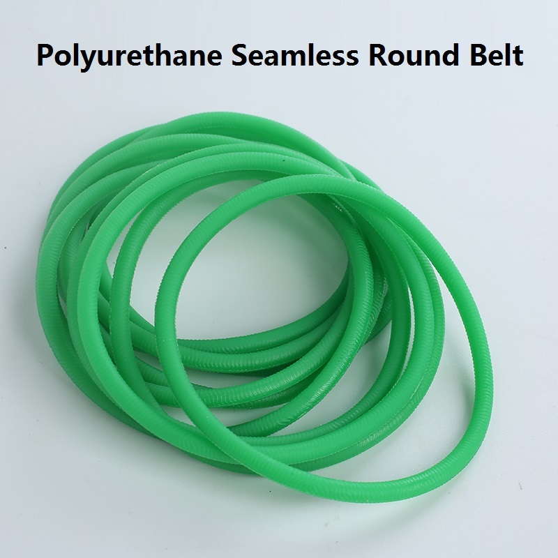 Polyurethane Circular Belt Green Rough PU Circular Belt Seamless ...