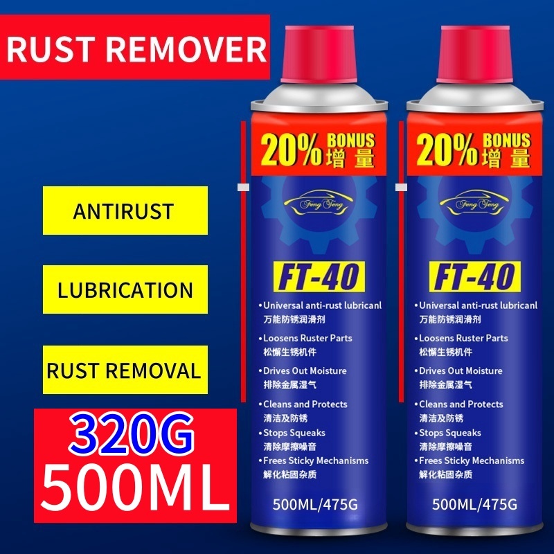 500ml FT-40 Rust Remover For Metal/Anti Rust Remover/Kalawang Remover ...