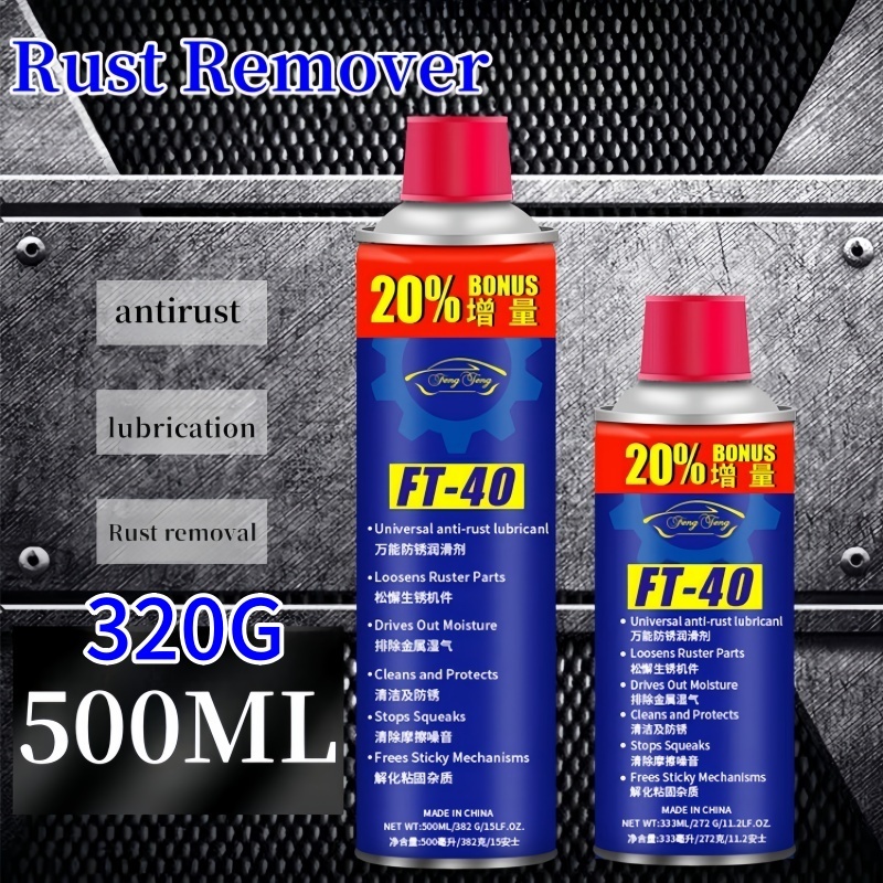 500ml Rust Remover Penetrating Oil/Metal Steel Rust Remover/Motorcycle ...