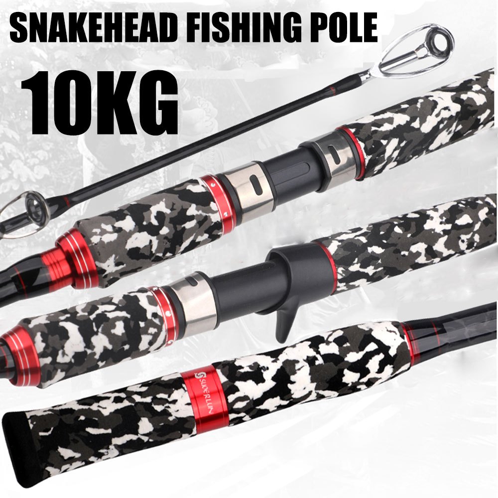 10KG Saltewater Rod MH Action Powerful Spinning Rod 2.1M/2.2M/2.4M 10 ...
