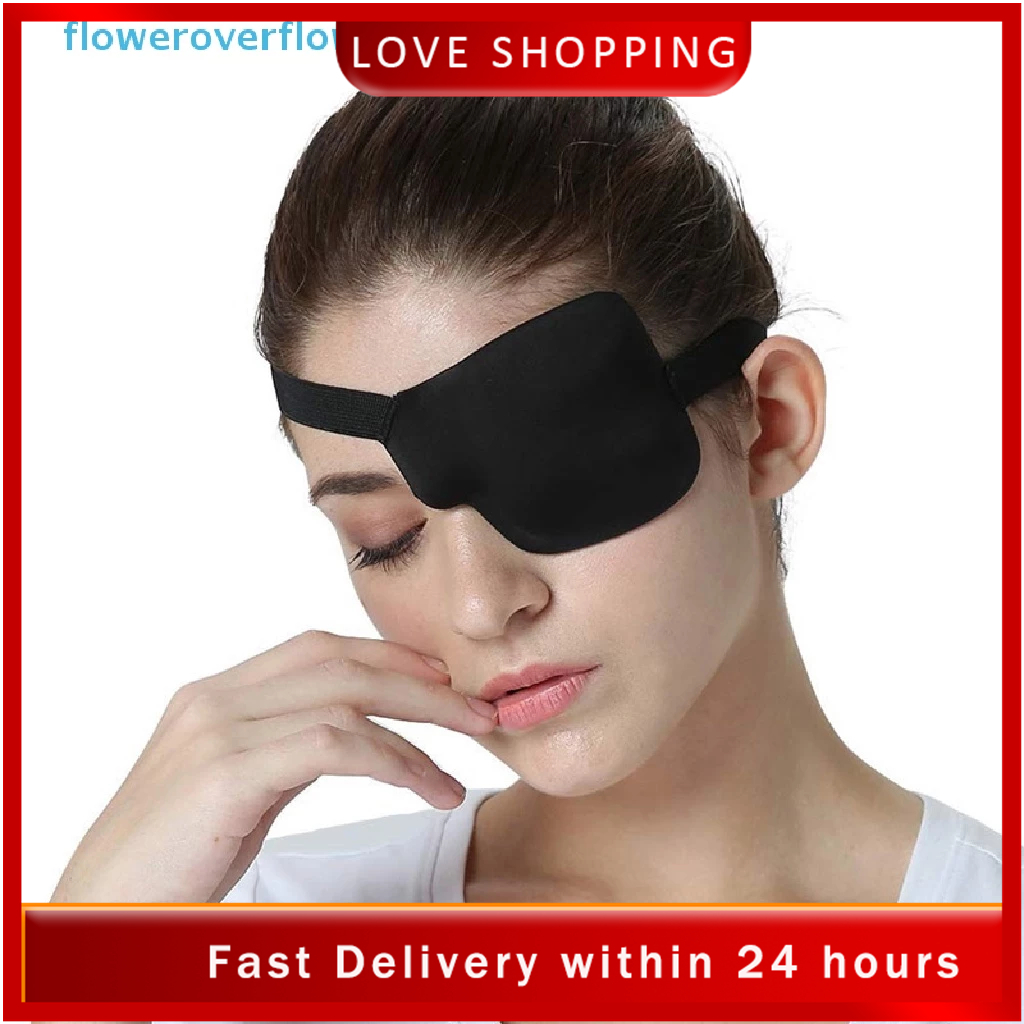 FRPH Pirate Eye Patch Unisex Black Single Eye Patch Eyepatch One Eye ...