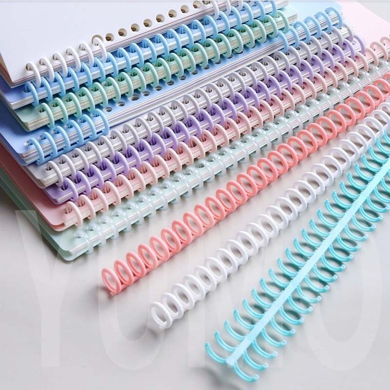 30 Hole Loose-Leaf Plastic Binding Ring for Notebook Binding Korea Ins ...