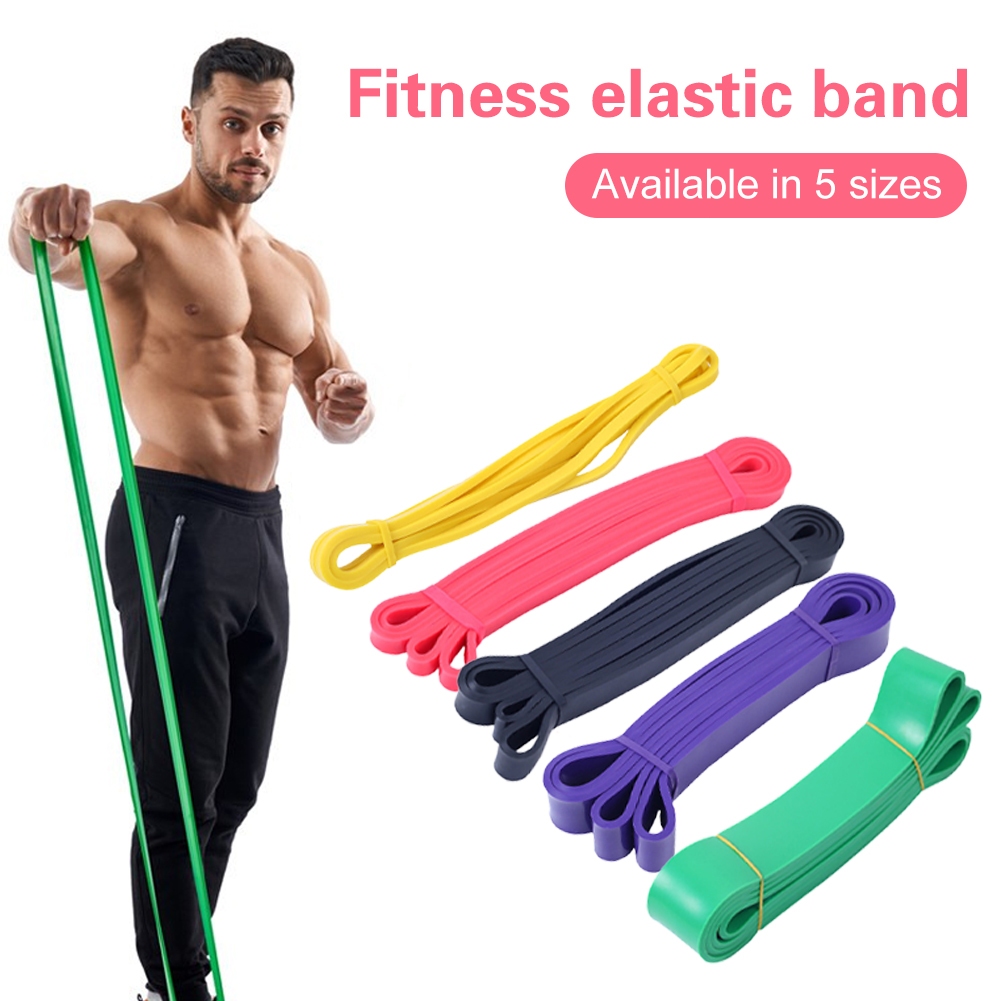 Thicken Resistance Band Strong Stretch Band Elastic Band Exercise Loop ...