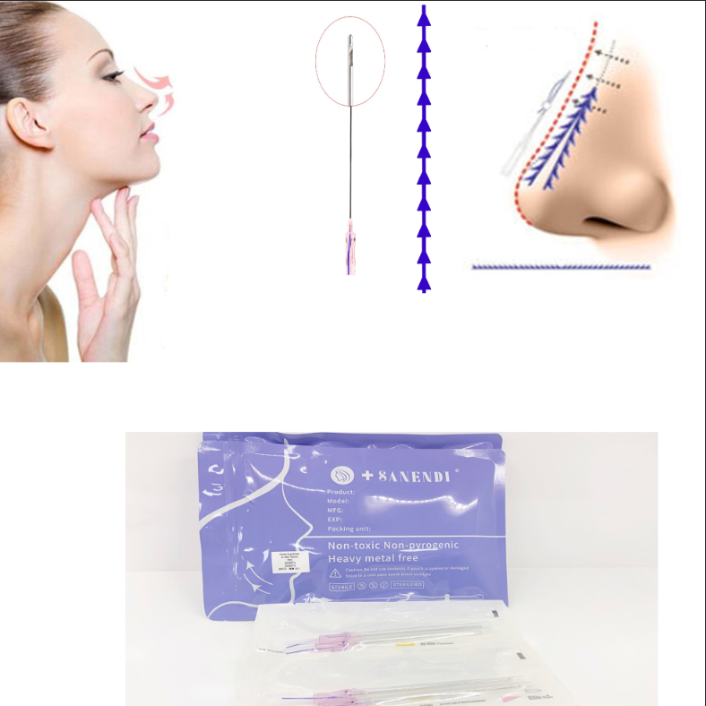 19 * 60 Nose Fish Bone Nose Back Protein Line Range Lift Nose Back Lift ...