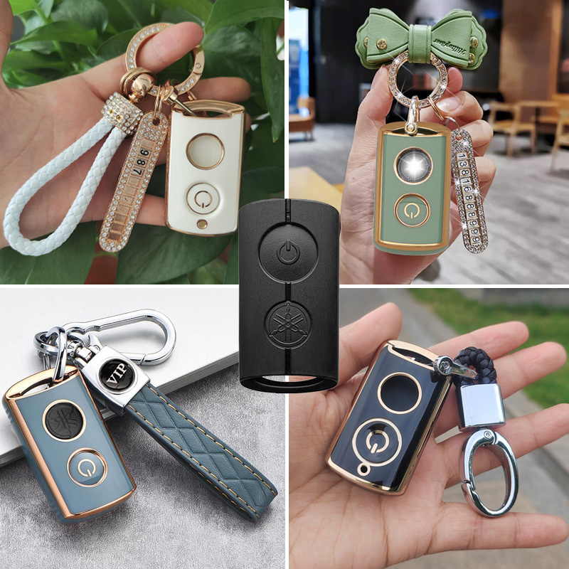 Yamaha Remote Key Case Cover Kunci For Yamaha Motor Grand Filano Y16ZR ...