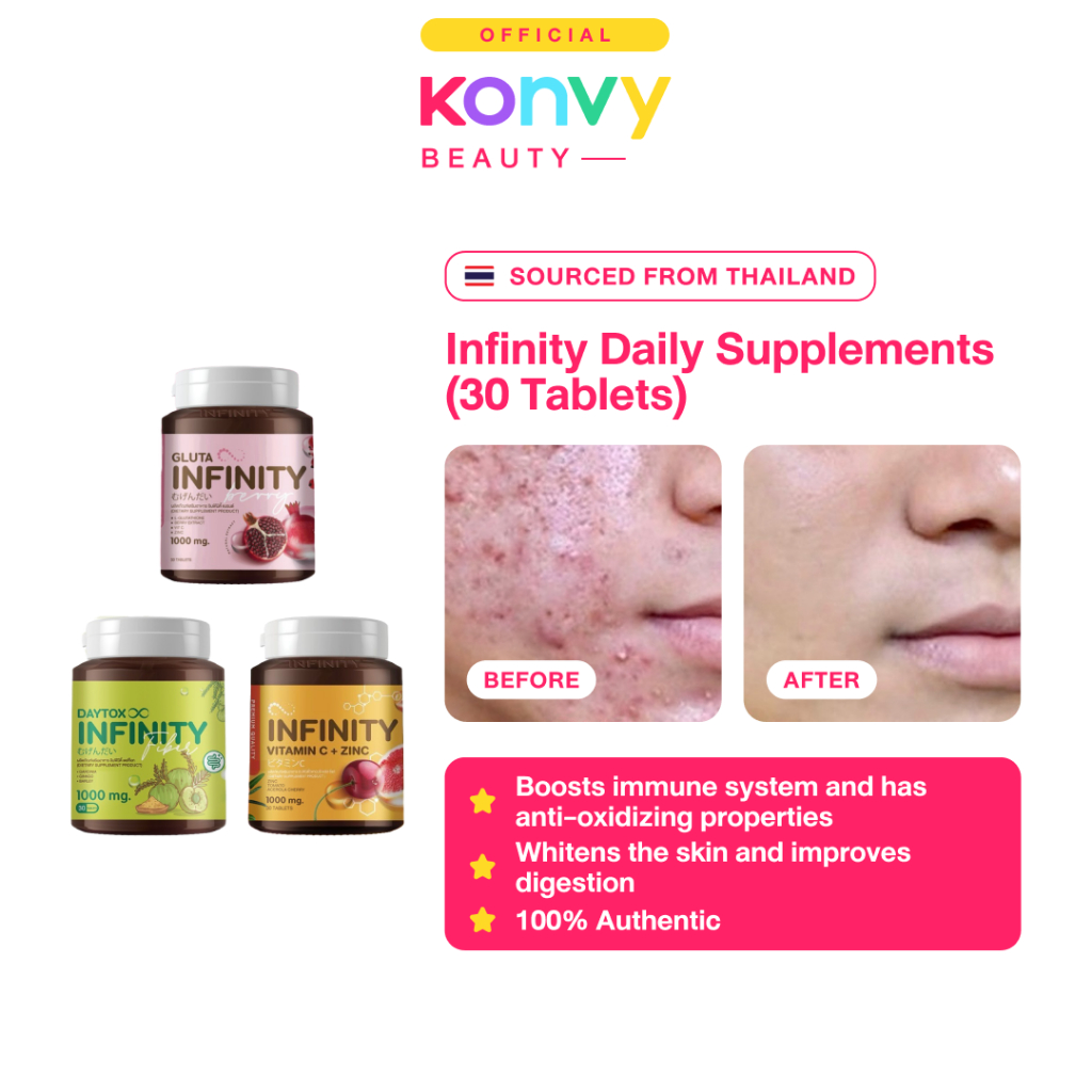 Infinity Daily Supplements (30 Tablets) | Shopee Philippines
